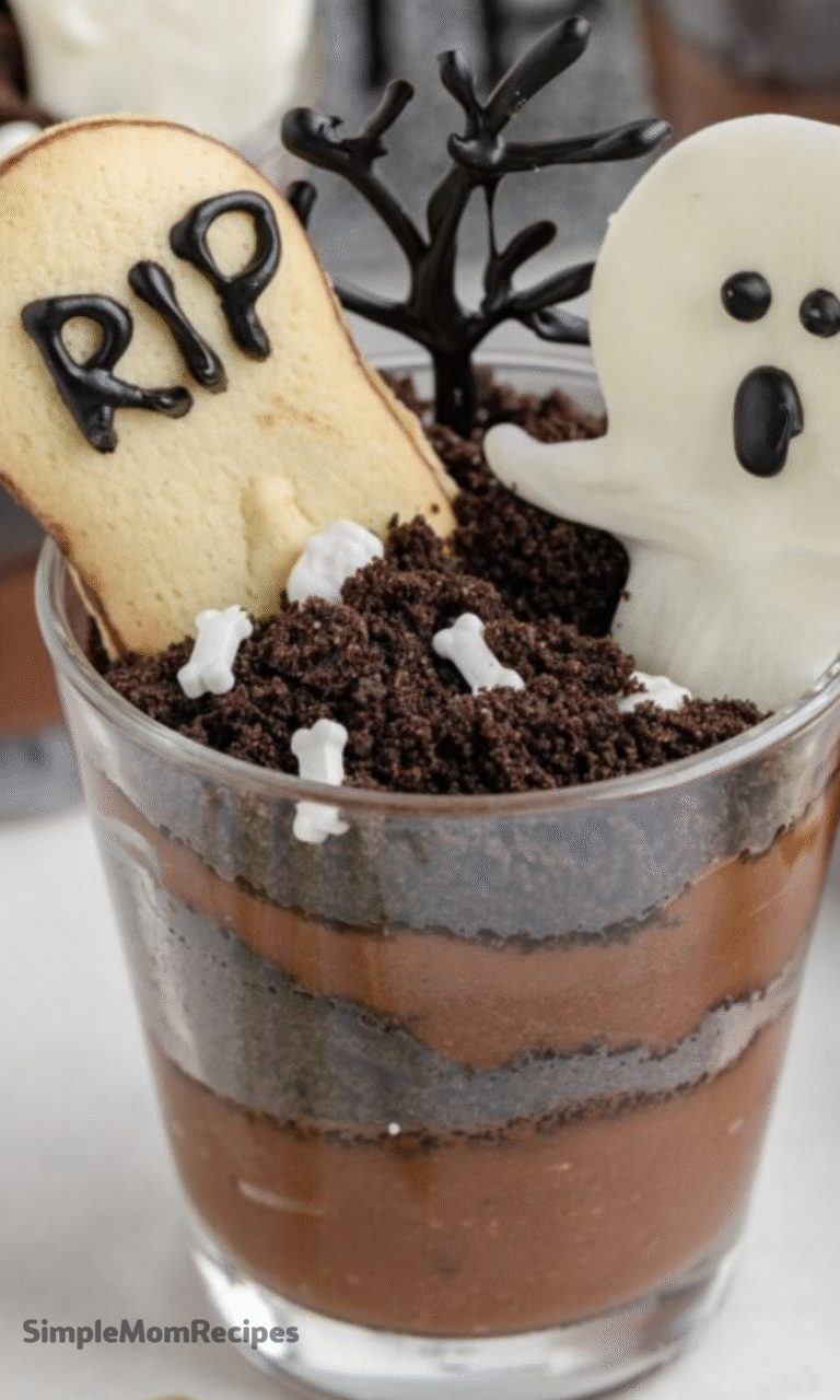 Graveyard Pudding Cups Recipe - Simple Mom Recipes