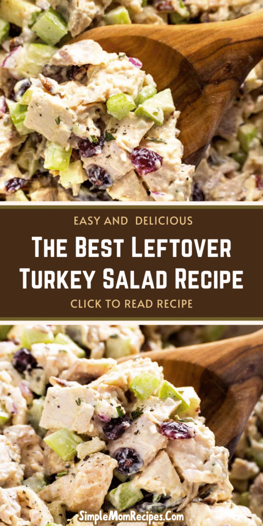 The Best Leftover Turkey Salad Recipe - Simple Mom Recipes