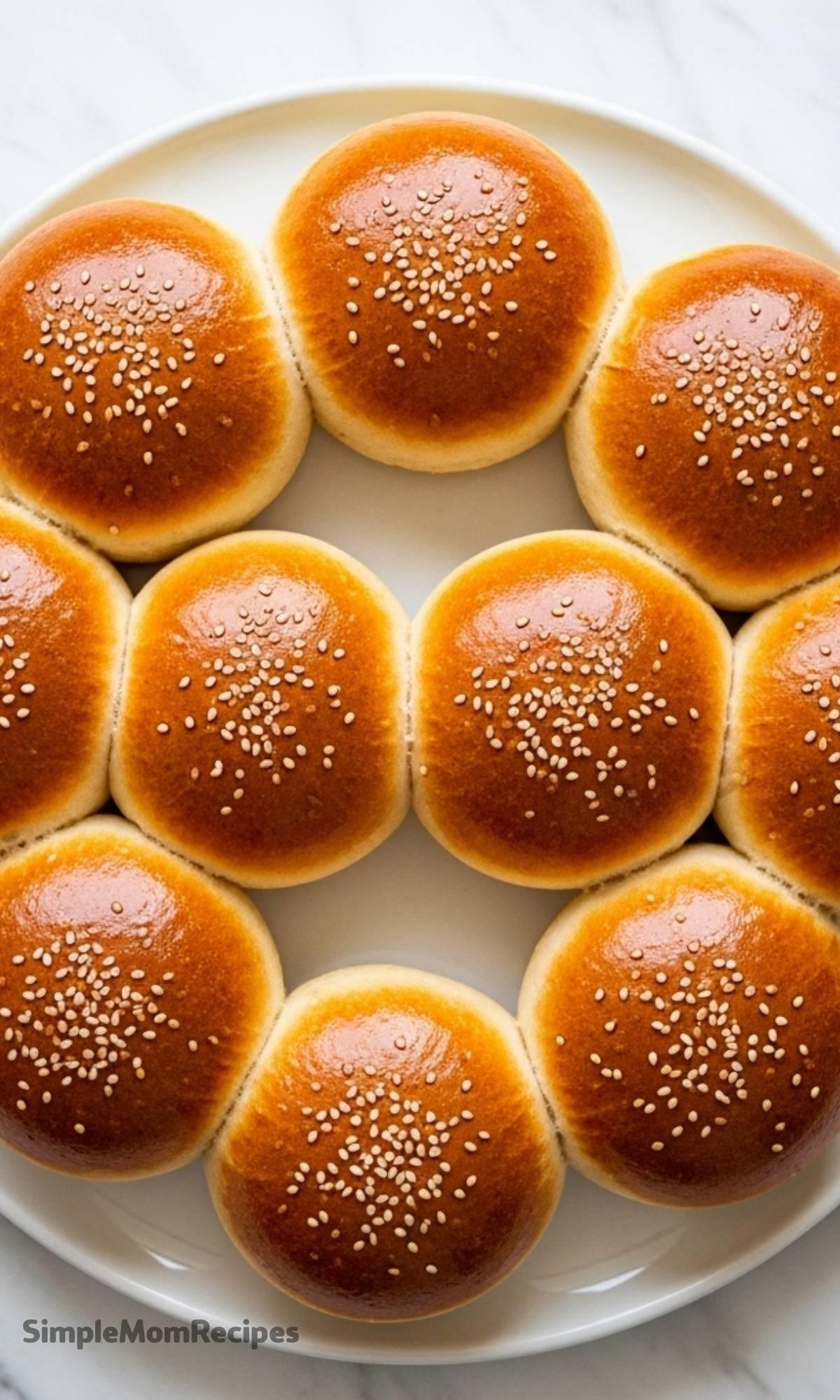 Sourdough Discard Hamburger Buns Recipe – Simple Mom Recipes