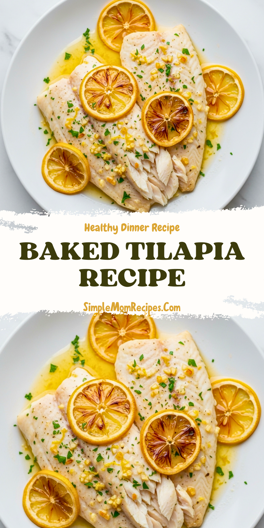 Baked Tilapia Recipe - Simple Mom Recipes