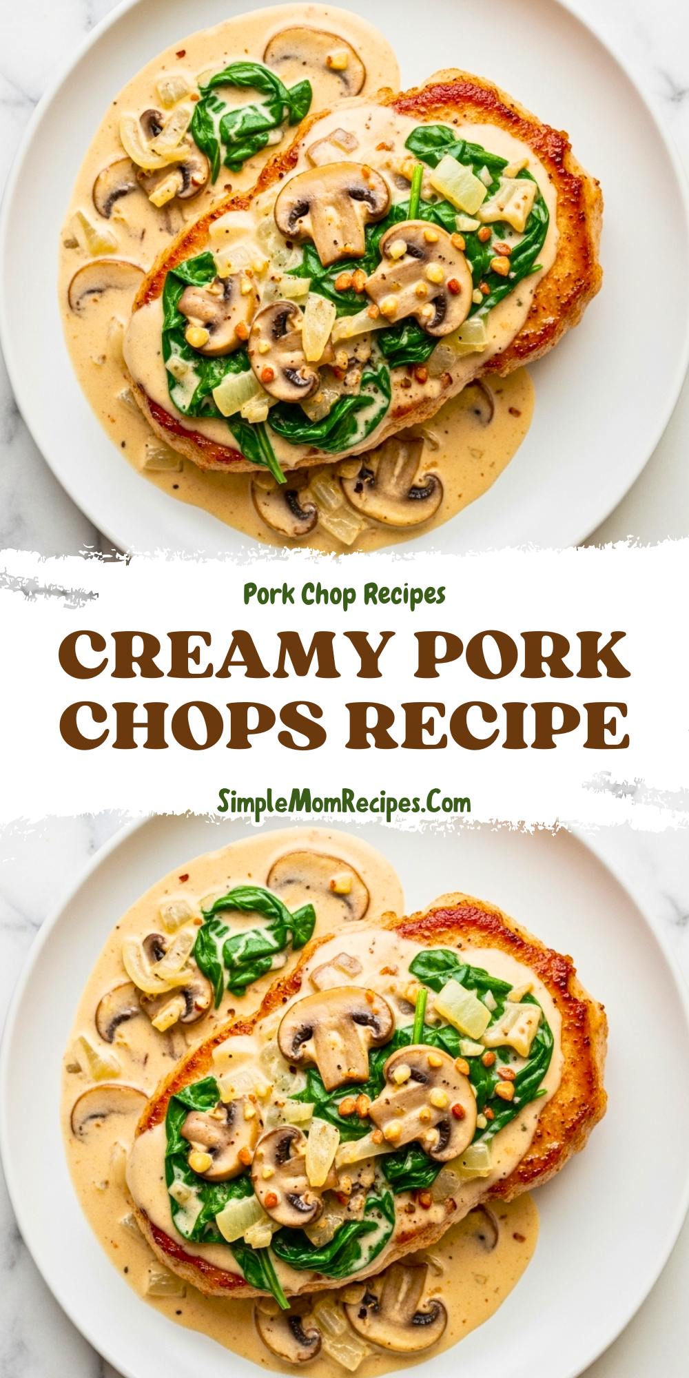 Creamy Pork Chops Recipe - Simple Mom Recipes