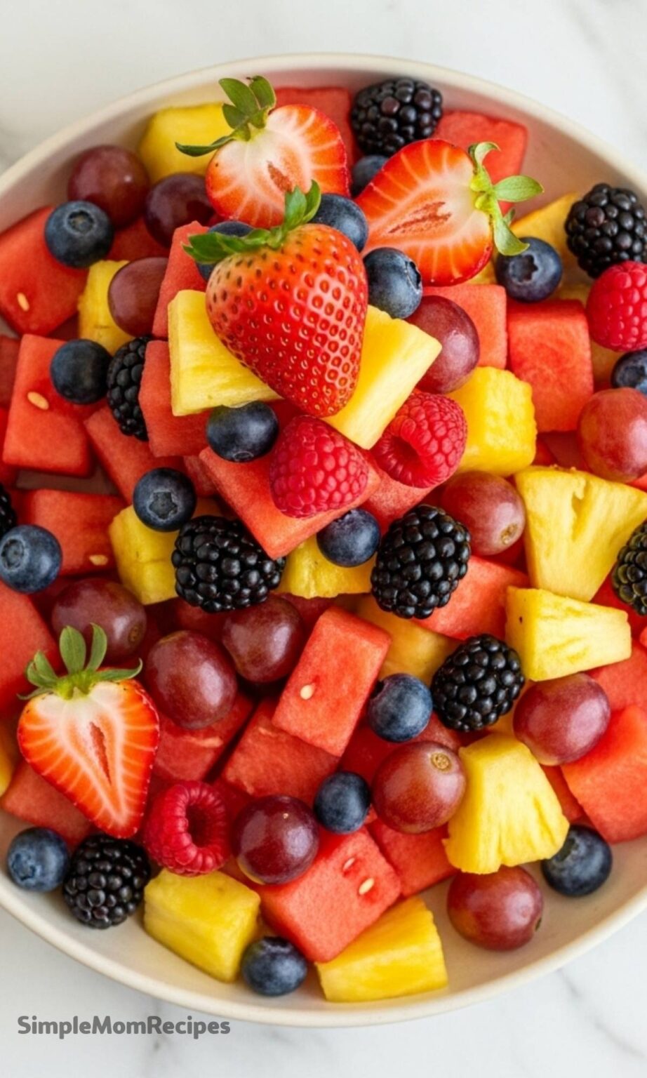 Fresh Fruit Bowl Recipe – Simple Mom Recipes